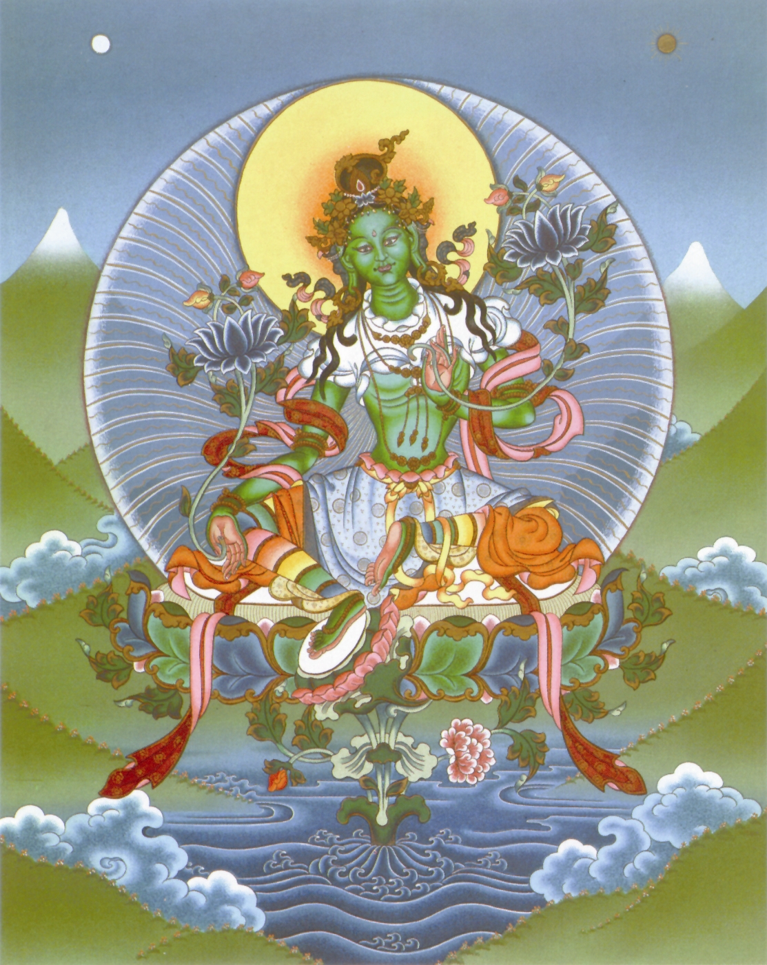CORPO, MENTE E ESPÍRITO: Prática Tibetana de TARA VERDE