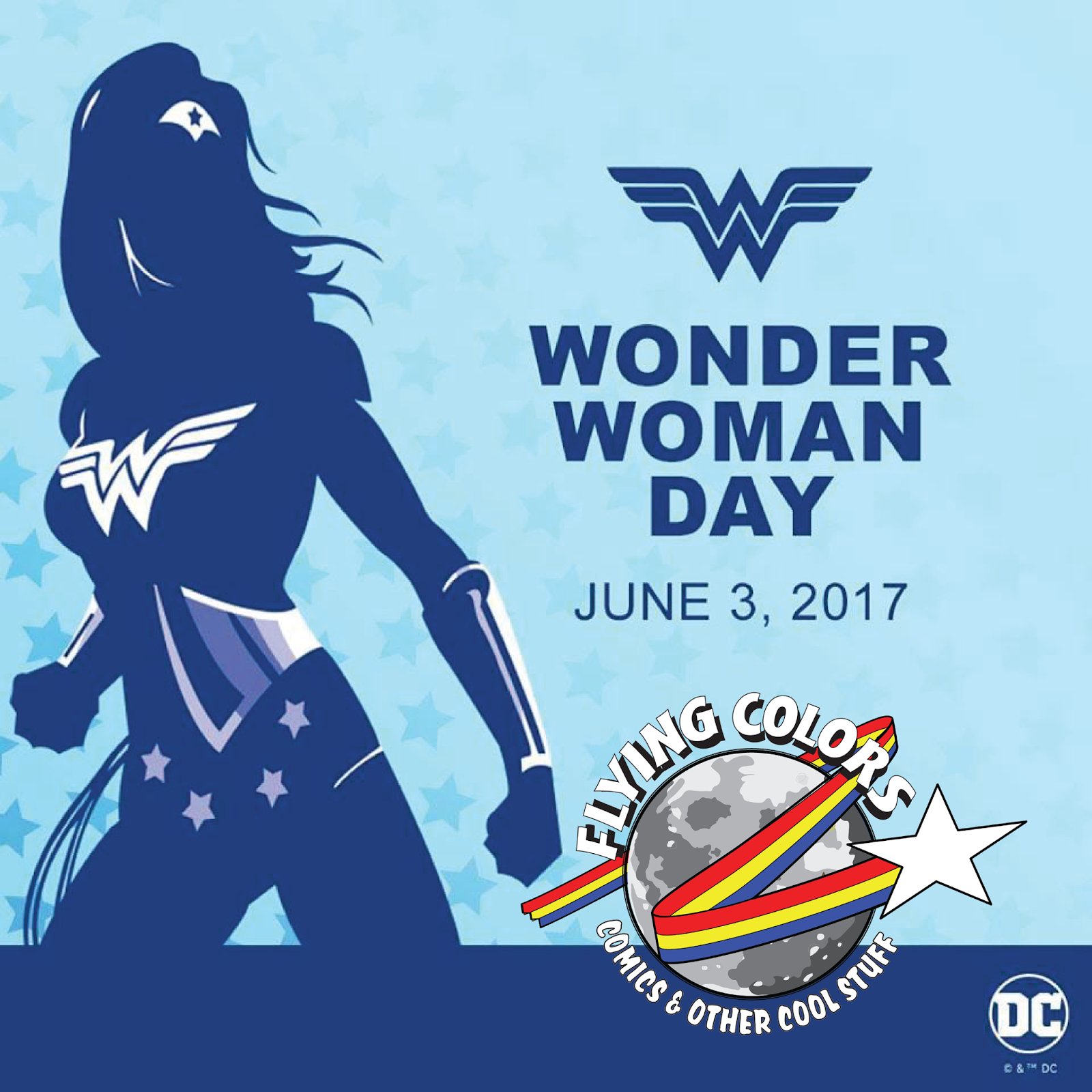 Flying Colors News and Views: Wonder Woman Day at Flying Colors!