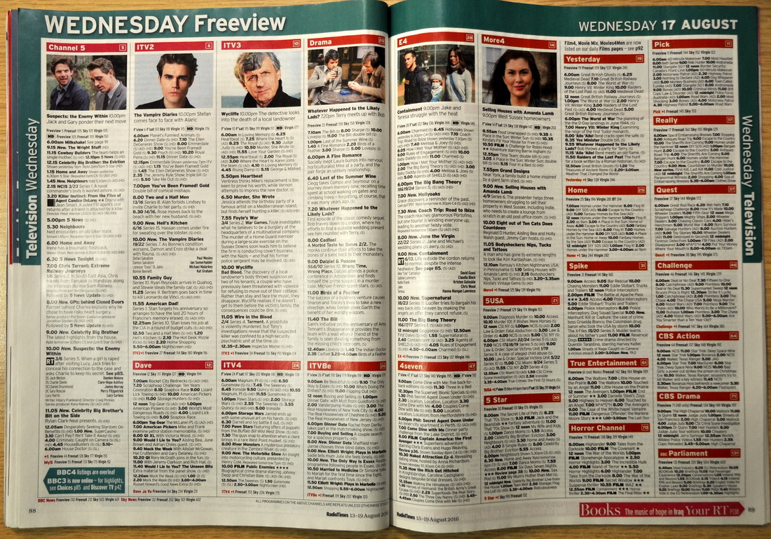 XPLORADIO: Angielskie tygodniki telewizyjne - RadioTimes vs. TV Times