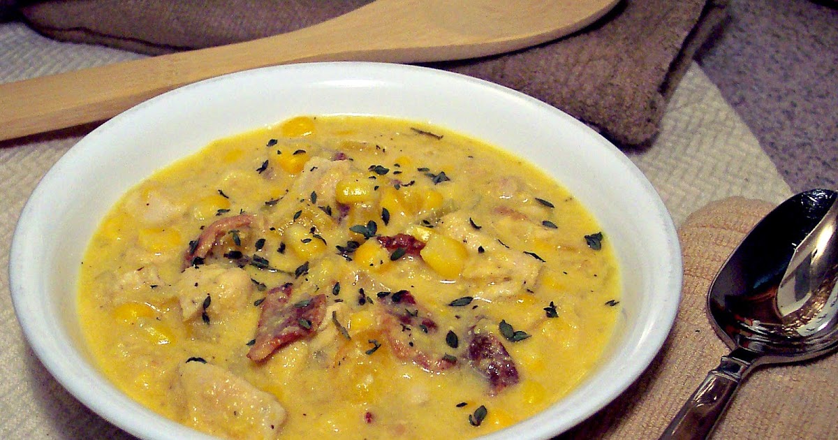 My Recipe Journey: Creamy Chicken Corn Chowder