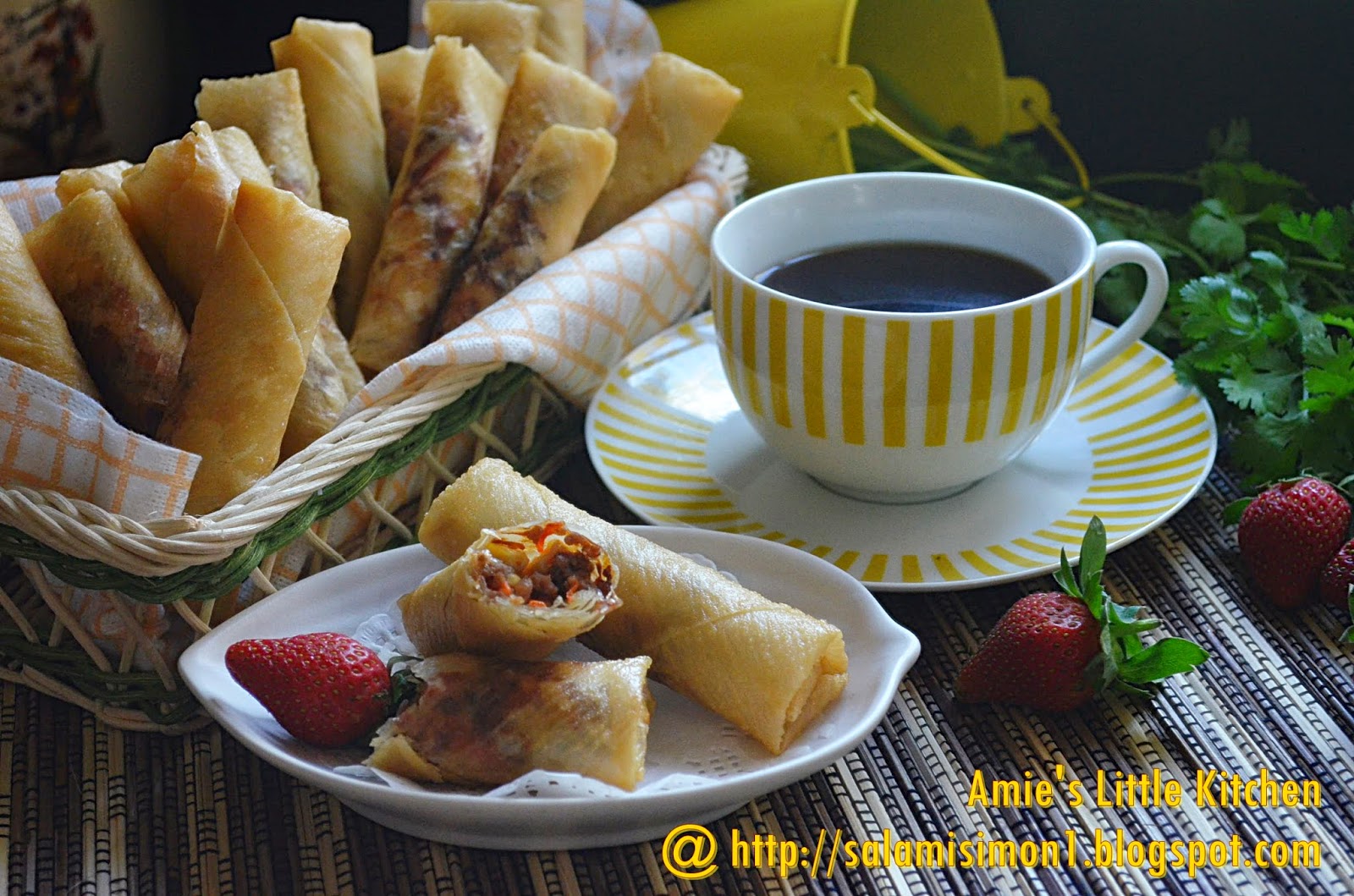 Popia Inti Burger - Amie's Little Kitchen