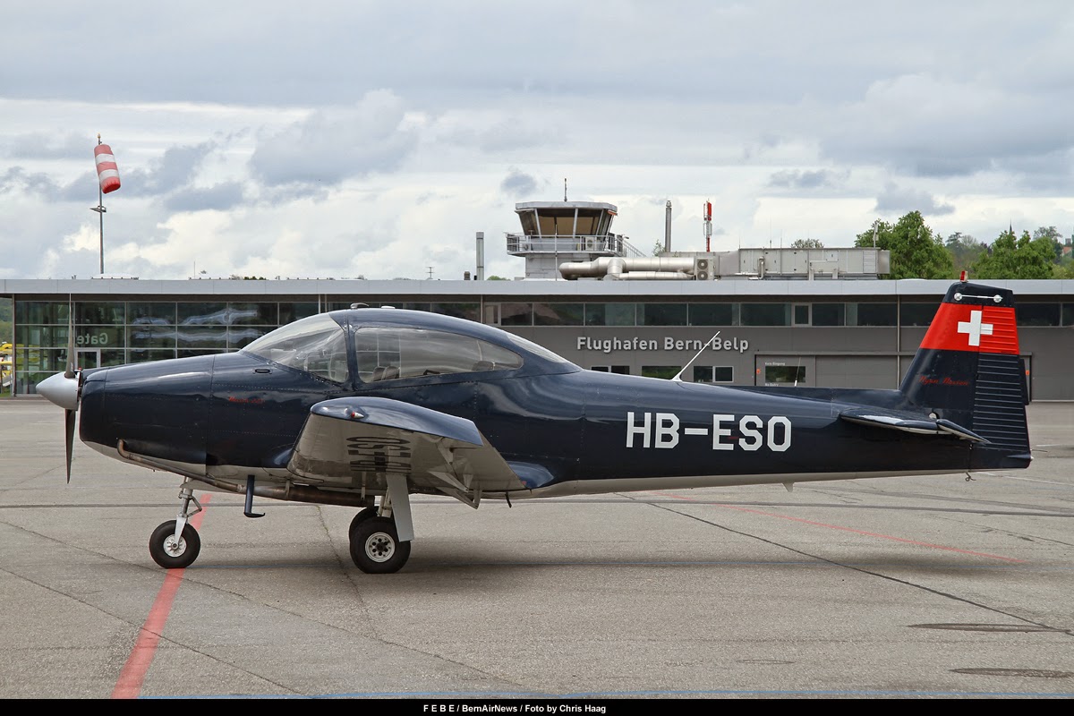 FEBE *** BernAirNews.ch ©: HB-ESO, Ryan Navion A (L-17B), MAY13