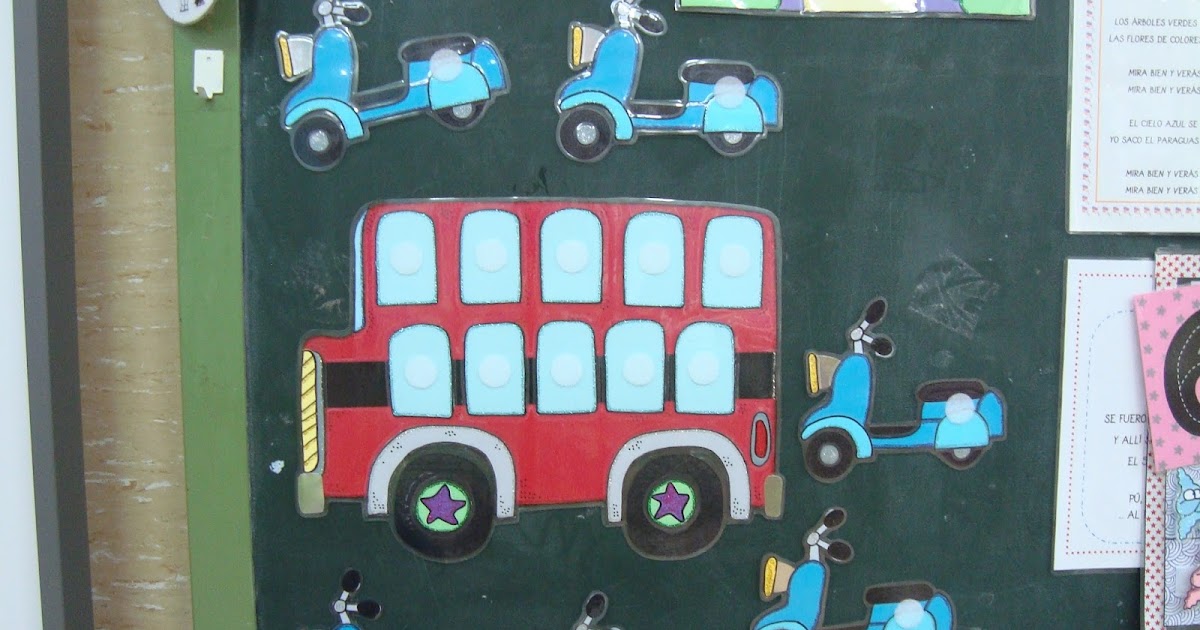 Plastificando ilusiones: Jugando con el autobús decena y las vespa unidades