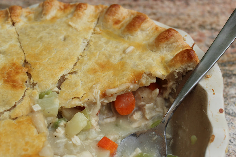 Couldn't Ask For More: Chicken Pot Pie Colonial Style