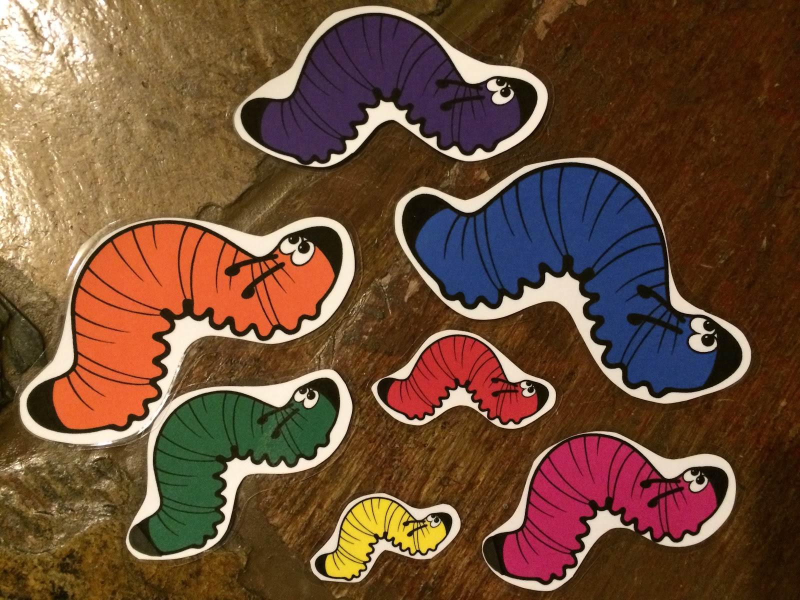 Letter I: Inchworm Craft, The Inchworm Home, Size Sorting, Color Match ...