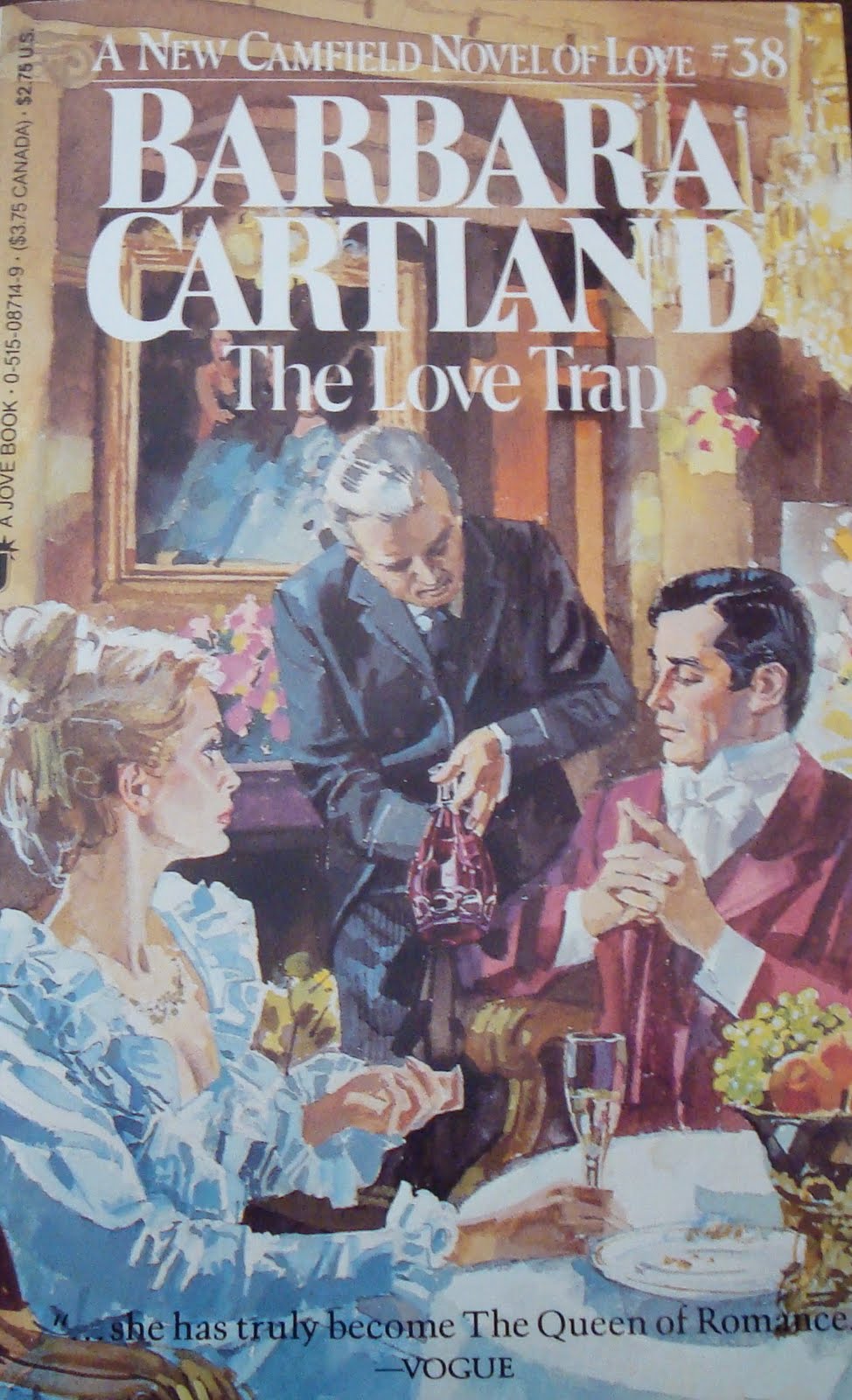 Barbara Cartland Books and Cover Art: The Love Trap