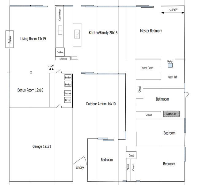 Eichler Bug: Redesigning the floor plan.. opening up walls