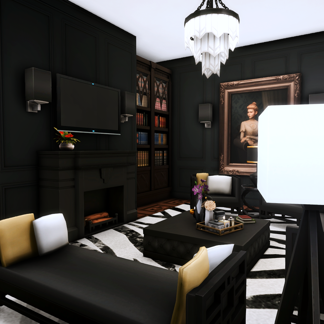 Simsational Designs: Goth Manor - A home makeover