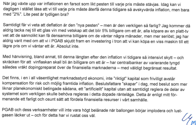 Jordholmen-okonventionell investering: TGS nopec och Peter Gyllenhammar