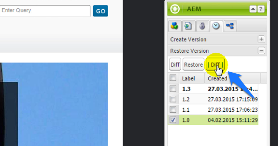 Experiencing Adobe Experience Manager (AEM, CQ): AEM 6 SP2 - Classic UI Side By Side Version ...
