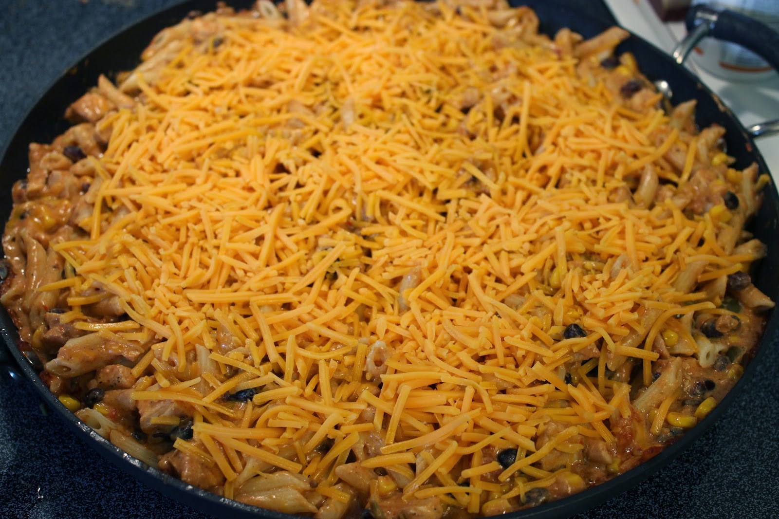Sweet Tea and Cornbread: Santa Fe Pasta Skillet!