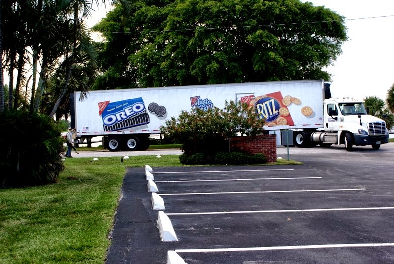 Lynn's little bit of trivia : Ooops - Oreo Cookie Truck takes wrong road