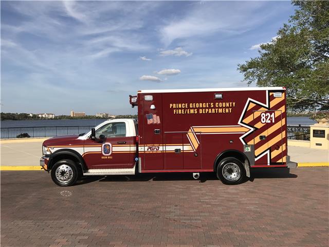 PGFD Accepts Delivery of NEW EMS Transport Units