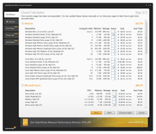 Solarwinds New VM-To-Cloud Calculator Free Tool Estimates Cost To Move ...