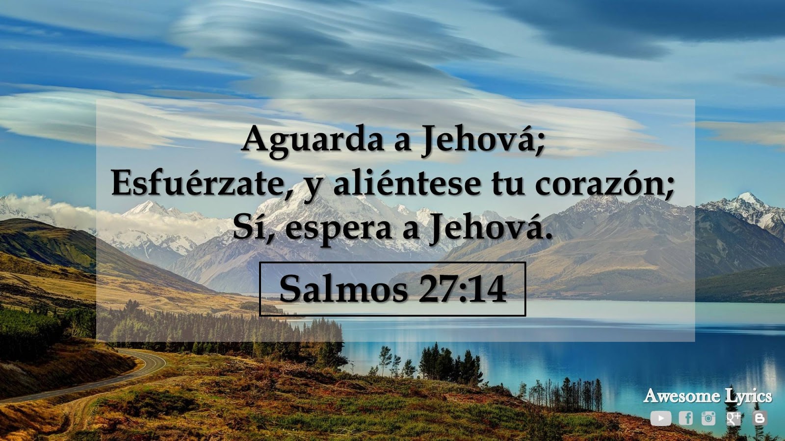 Awesome Bible: Salmos 27:14