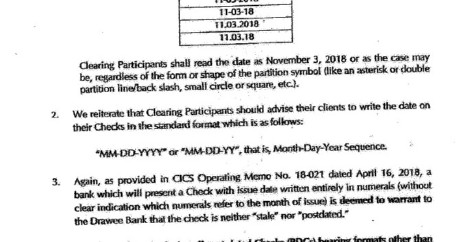 Money, Banking & Credit in the Philippines: Proper way to write the ...