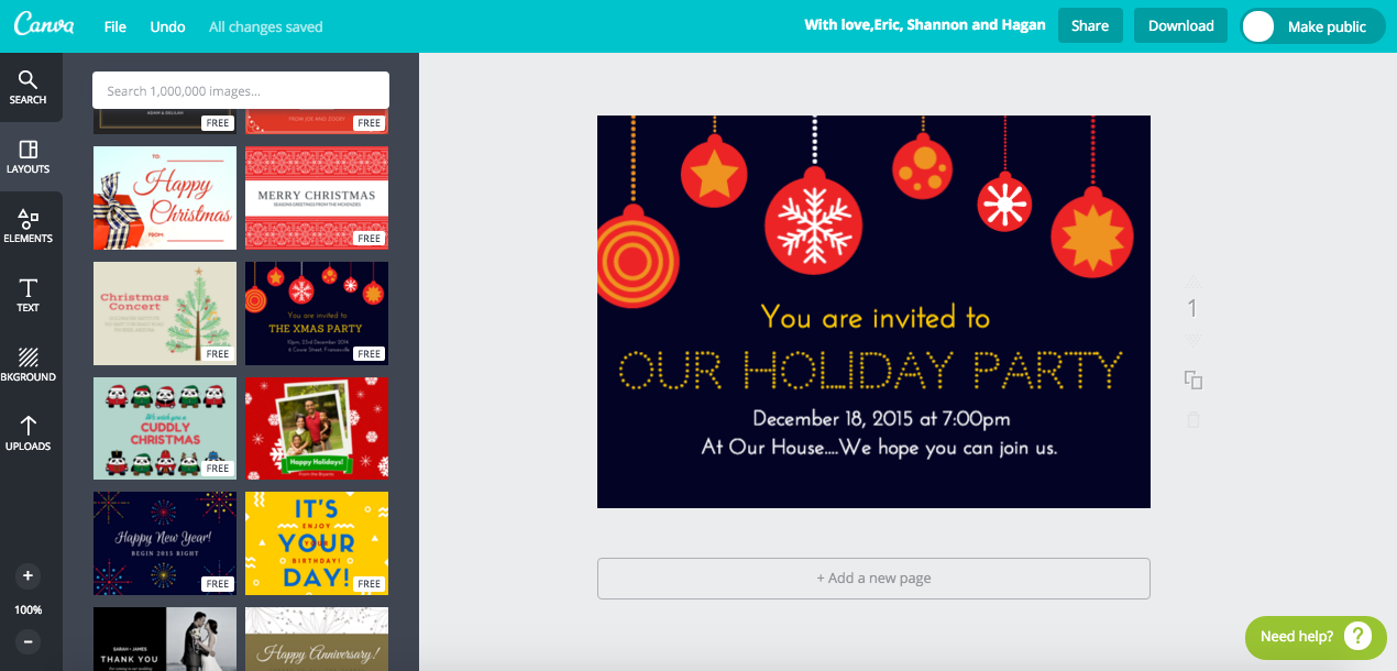 The Library Voice: Four Ways To Create Digital Holiday Greeting Cards ...