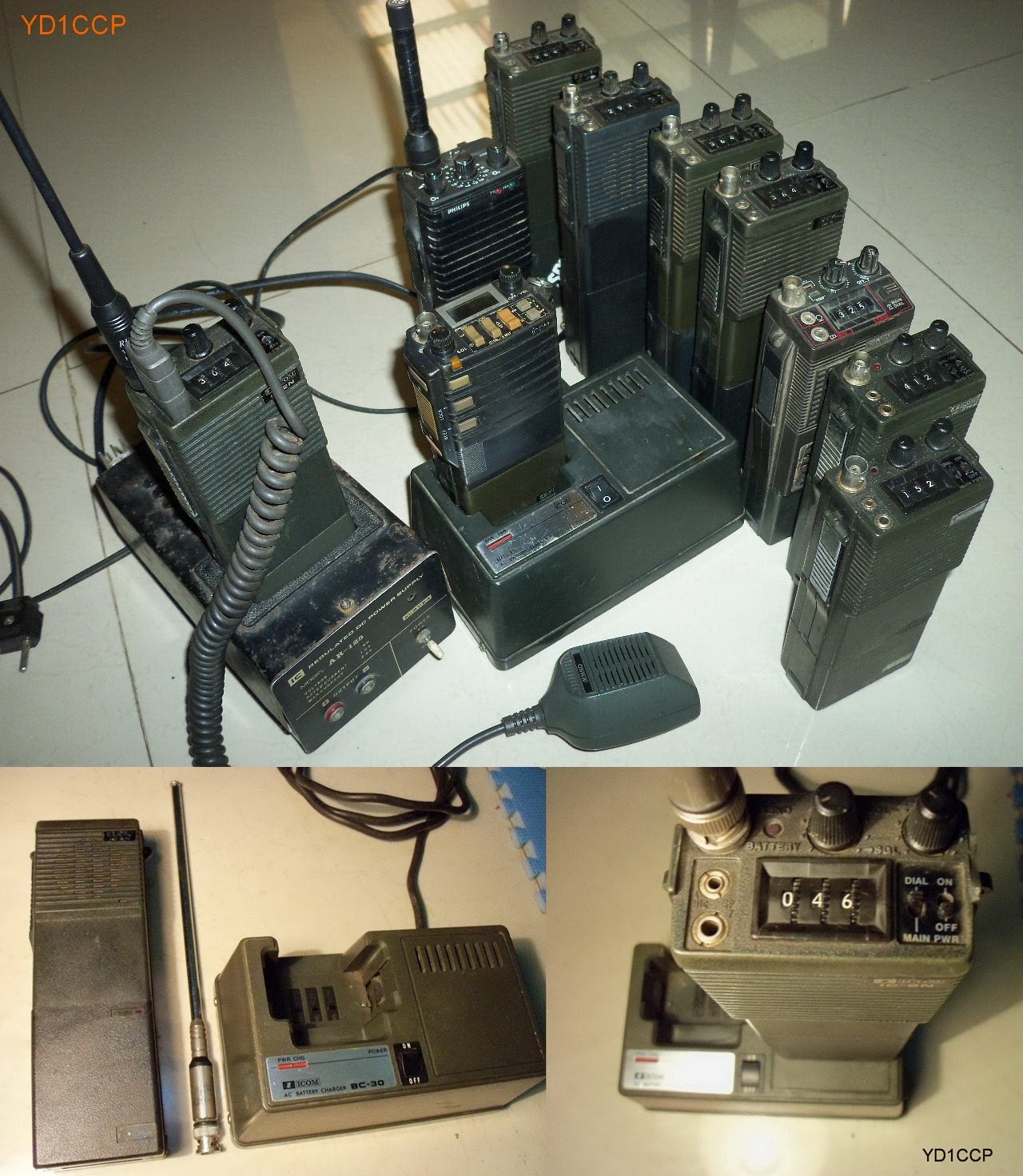 Radiosys: HT Icom IC-2N set