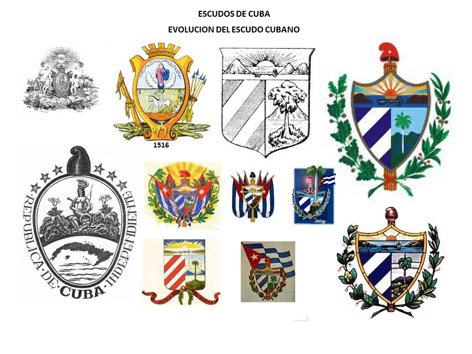 LA PALMA REAL: MAS DE 140 ESCUDOS CUBANOS: ESCUDOS COLONIALES CUBANOS
