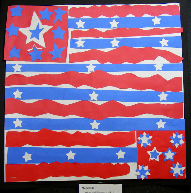 Suffield Elementary Art Blog!: Jasper Johns Flag Design Challenge for ...
