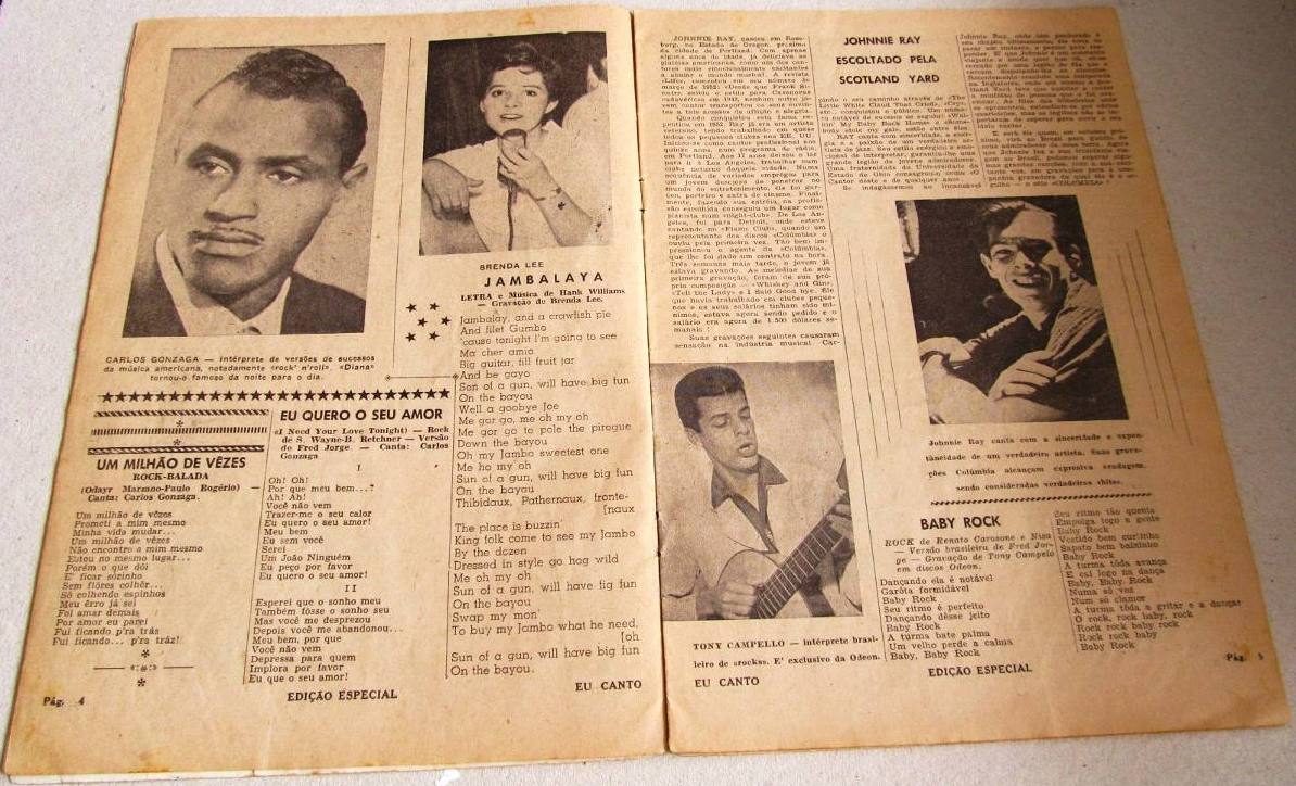 Brazilian Rock 1957 - 1964: REVISTA DO ROCK - Rio de Janeiro 1960