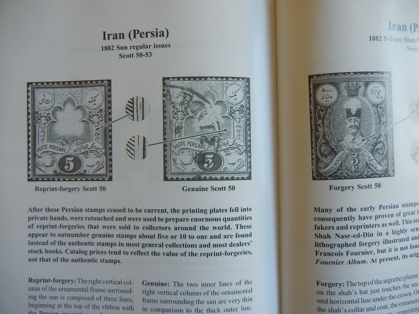 Big Blue 1840-1940: Iran (Persia) - Focus on Forgeries