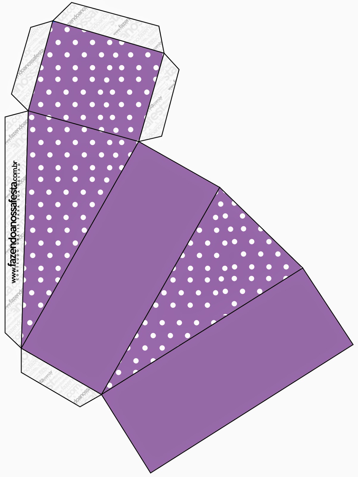 Purple and Gold: Free Printable Boxes. | Oh My Quinceaneras!