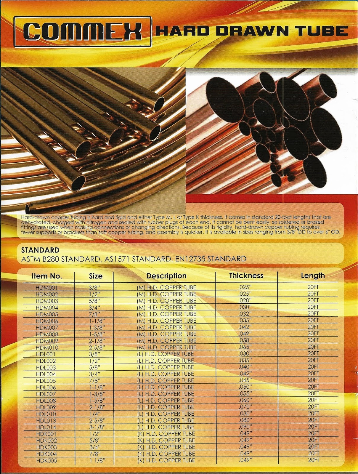 MaximaxSystems.com: COMMEX COPPER TUBE & PIPE