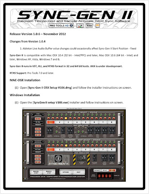 MATRIXSYNTH: Sync-Gen II Software Update Version 1.0.6
