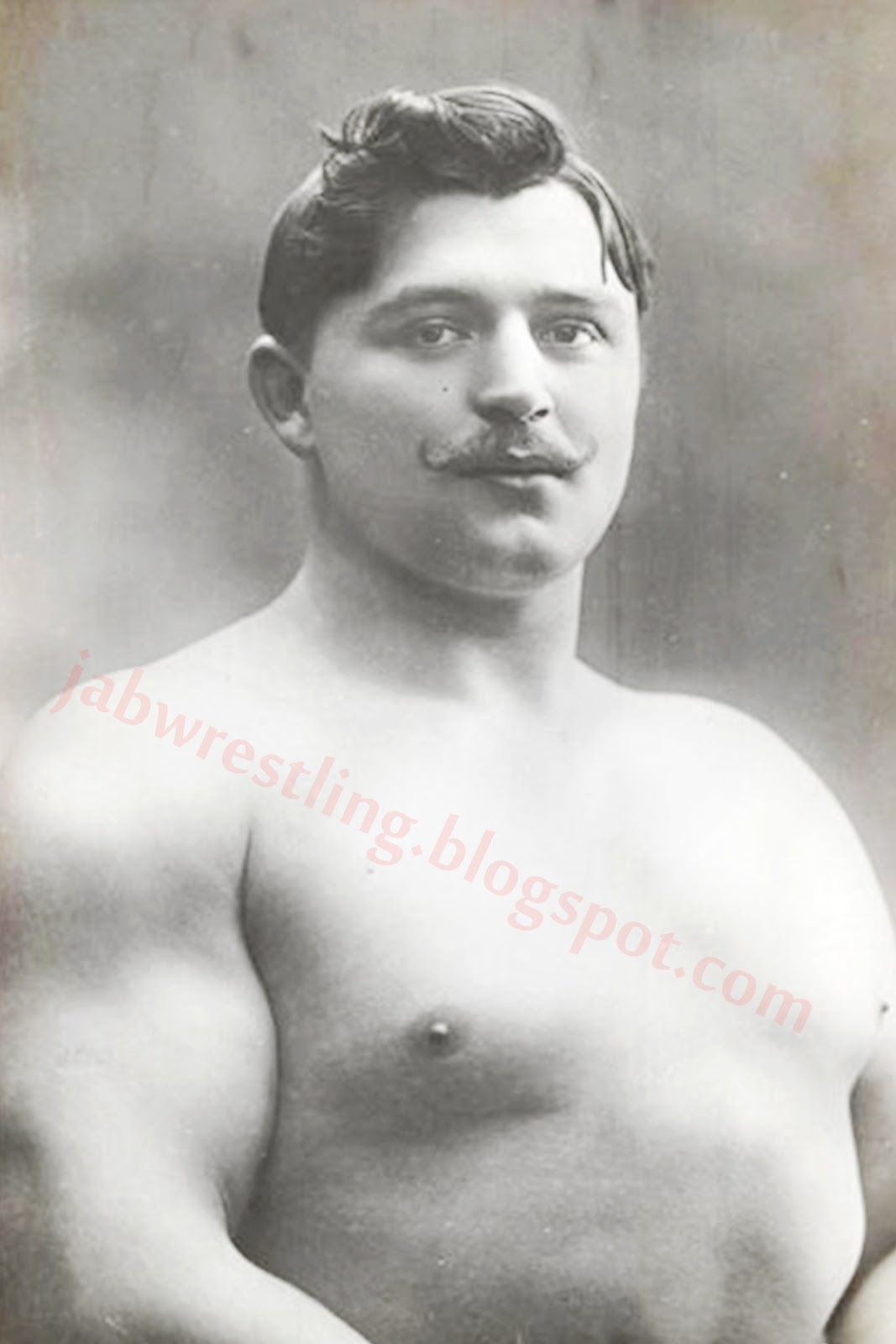 Wrestling in Black & White: Raoul le Boucher Photos #1