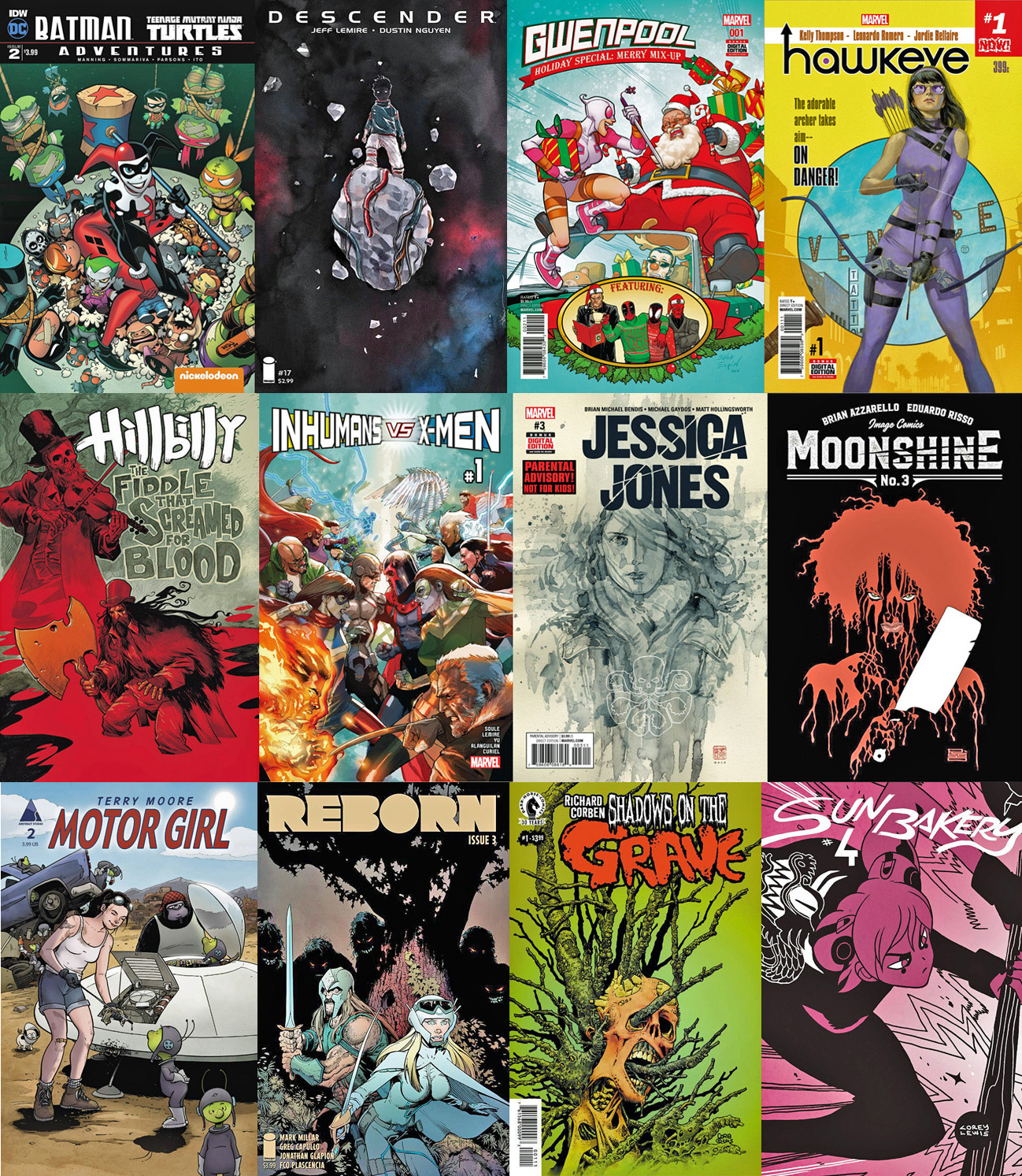 New Comics - 12/14/16