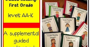 Mrs. Wheeler's First Grade Tidbits: Guided Reading BUNDLE: Summer Prep