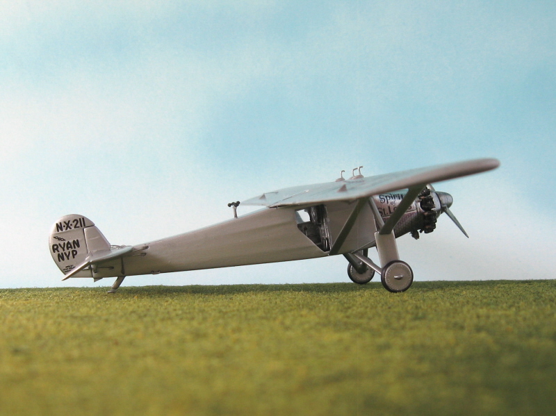 Wings of Intent: Modified 1/72 Testors Ryan NYP completed