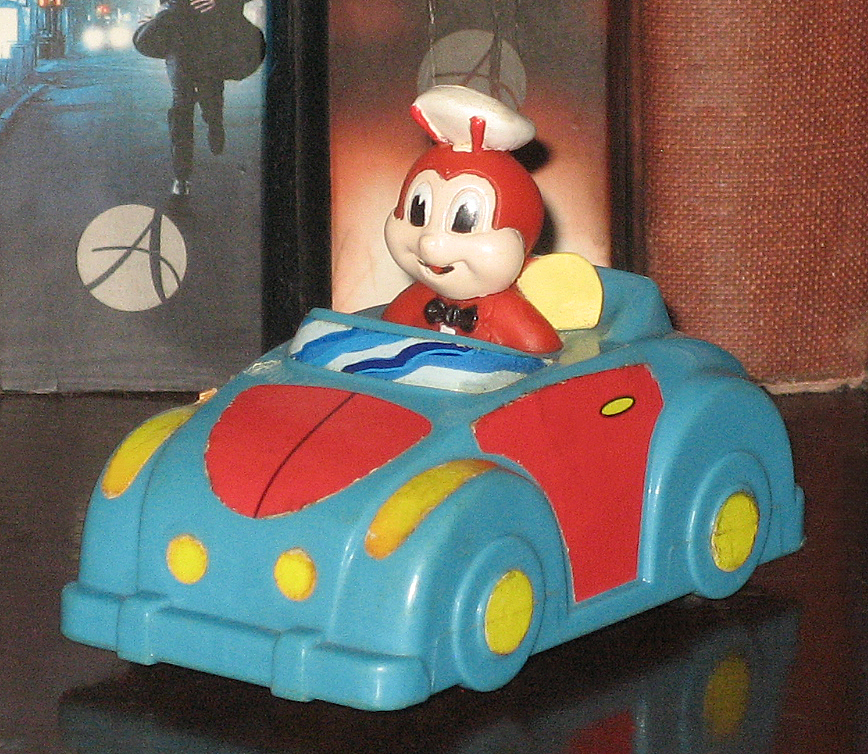 Percy's Fast Food Toy Stories : Jollibee Blue Car - JB