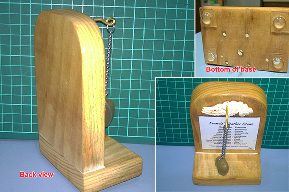 Francis' Junction: Francis' Weather Forecasting Stone