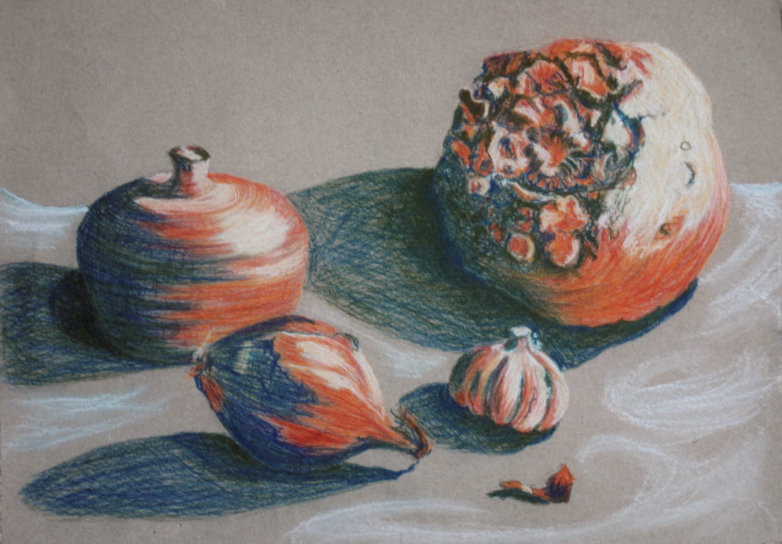 annidraw: Still Life Group Using Line and Still Life Group Using Tone