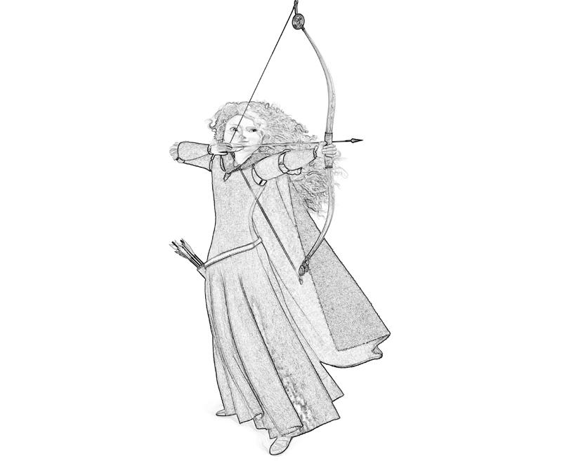 Disney Pixar Brave Merida Face | Surfing