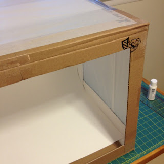 Sewing Barefoot: light box