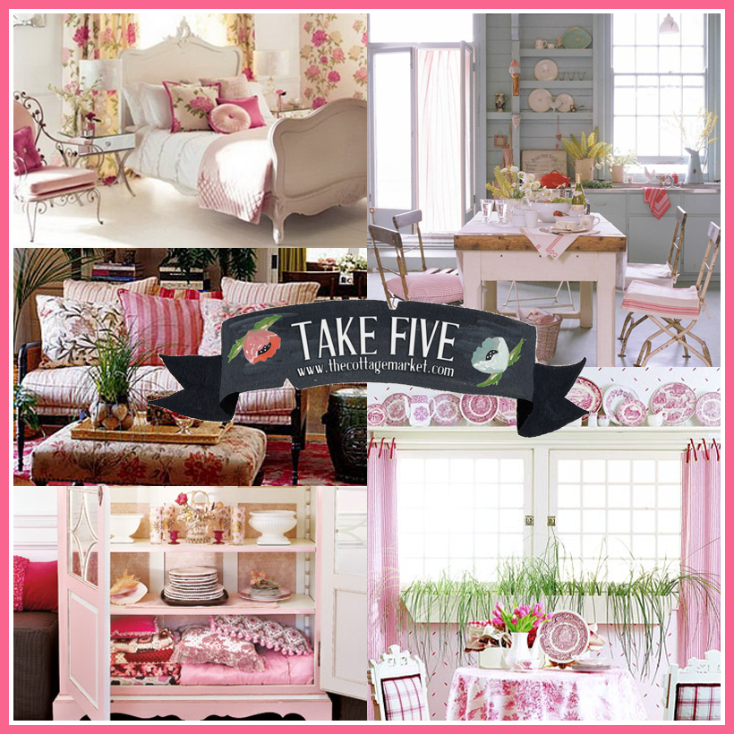 Decorating with Pink Ideas - The Cottage Market
