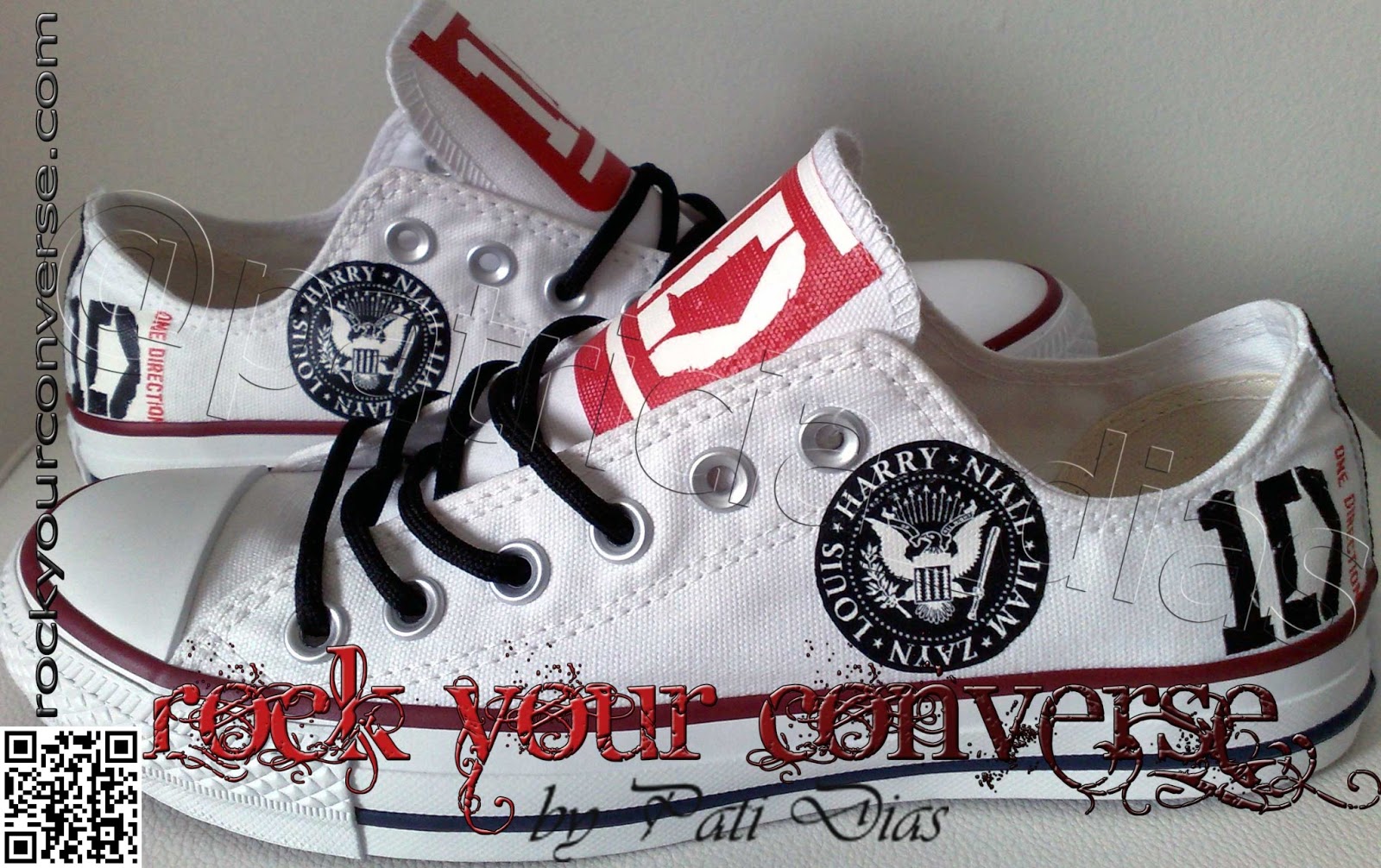 Converse All Star Customizado - Rock Your Converse!: One Direction - 1D