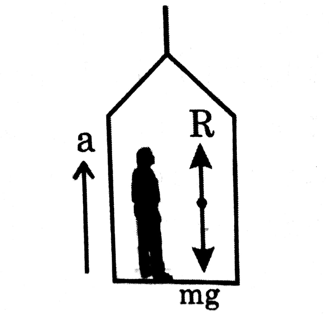 Physics Cloud: Apparent Weight In Lift