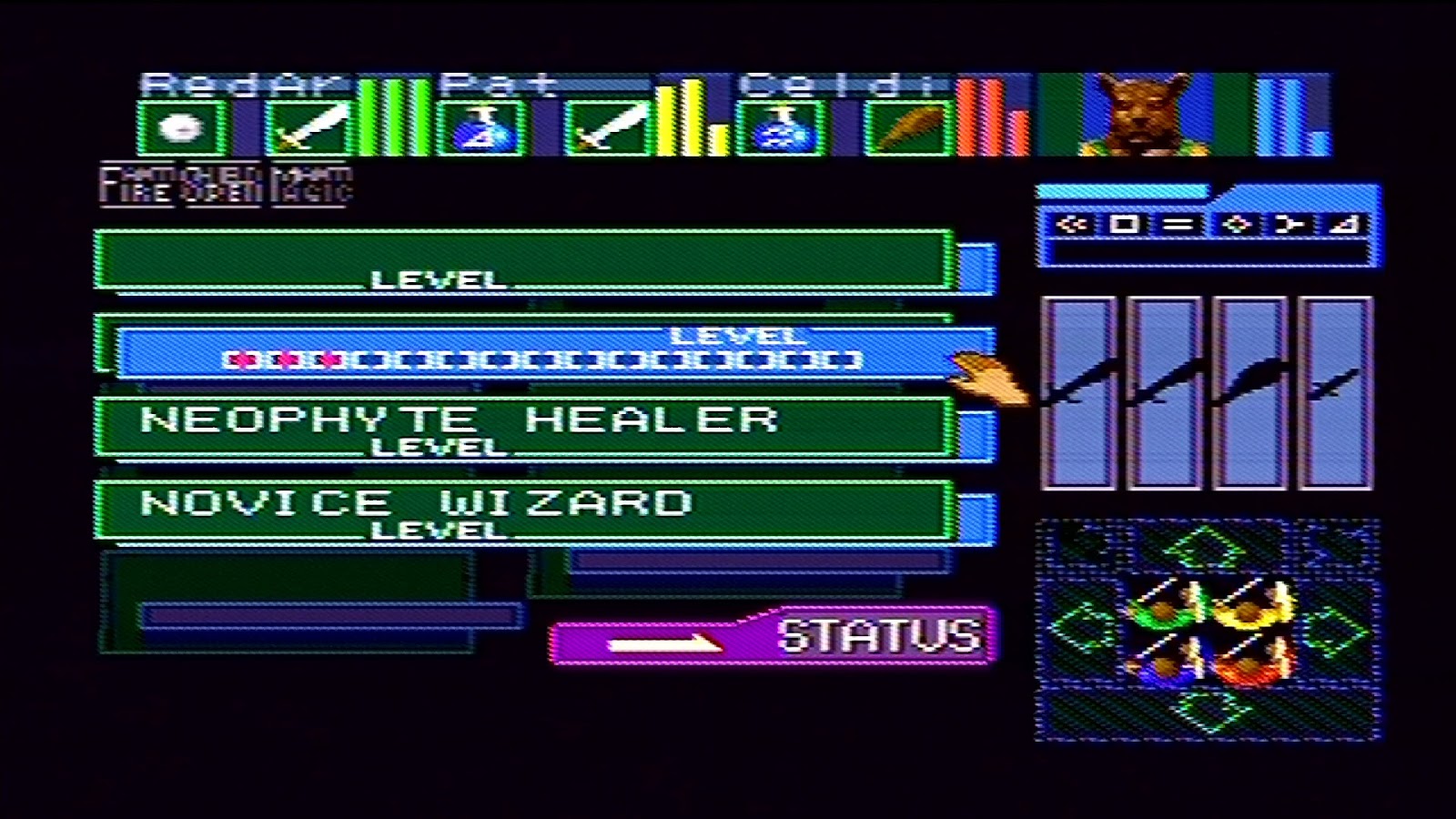 The RPG Consoler: Game #73: Dungeon Master (SNES) - Dungeon Meat of Doom!