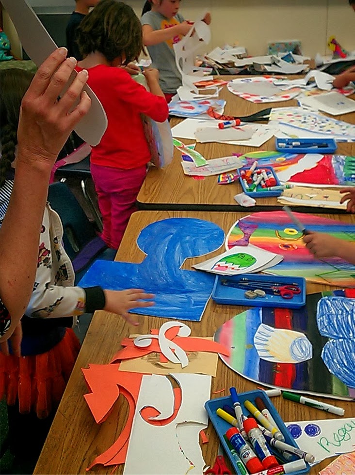 The David Lubin Art Studio: Spring After School Class Alien Invasion ...