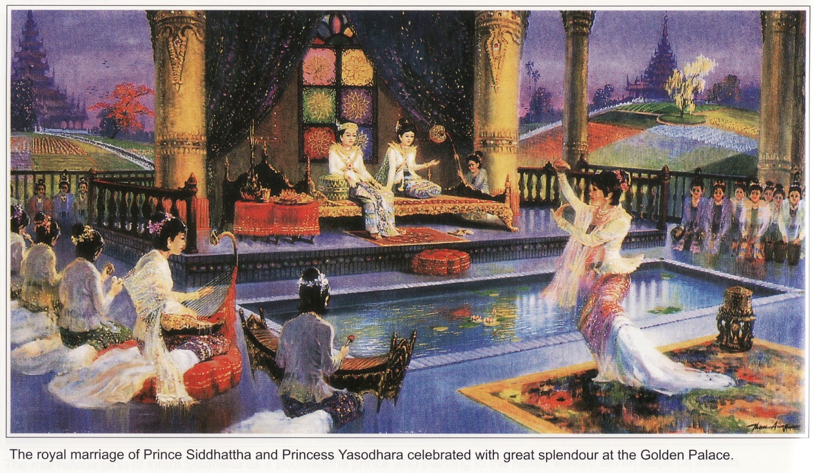 LIFE OF THE BUDDHA (Picture) | Định Phúc's Blog