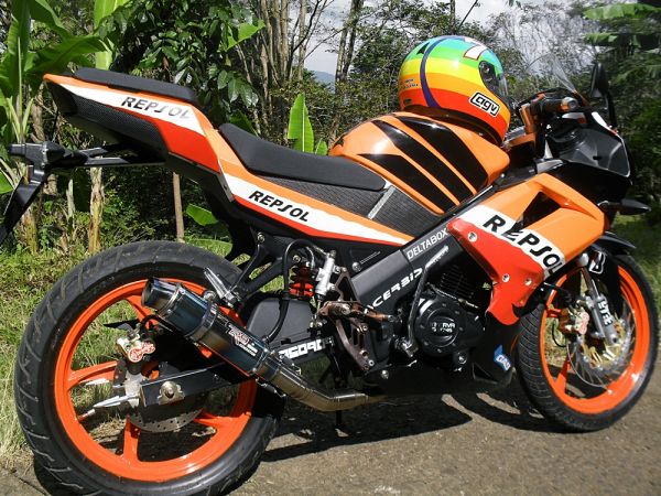 Contoh Gambar Modifikasi Minerva R 150 VX