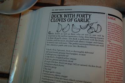 The Spice Garden: Duck With Forty Cloves of Garlic - A Silver Palate Recipe