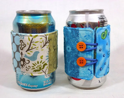Leslie's Art and Sew: Summer Sewing: Soda Can Cozy Tutorial