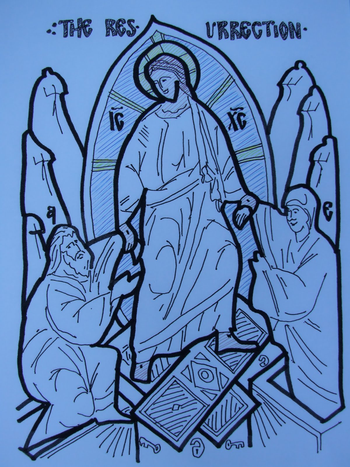 kairos : kisses: Resurrection Icon