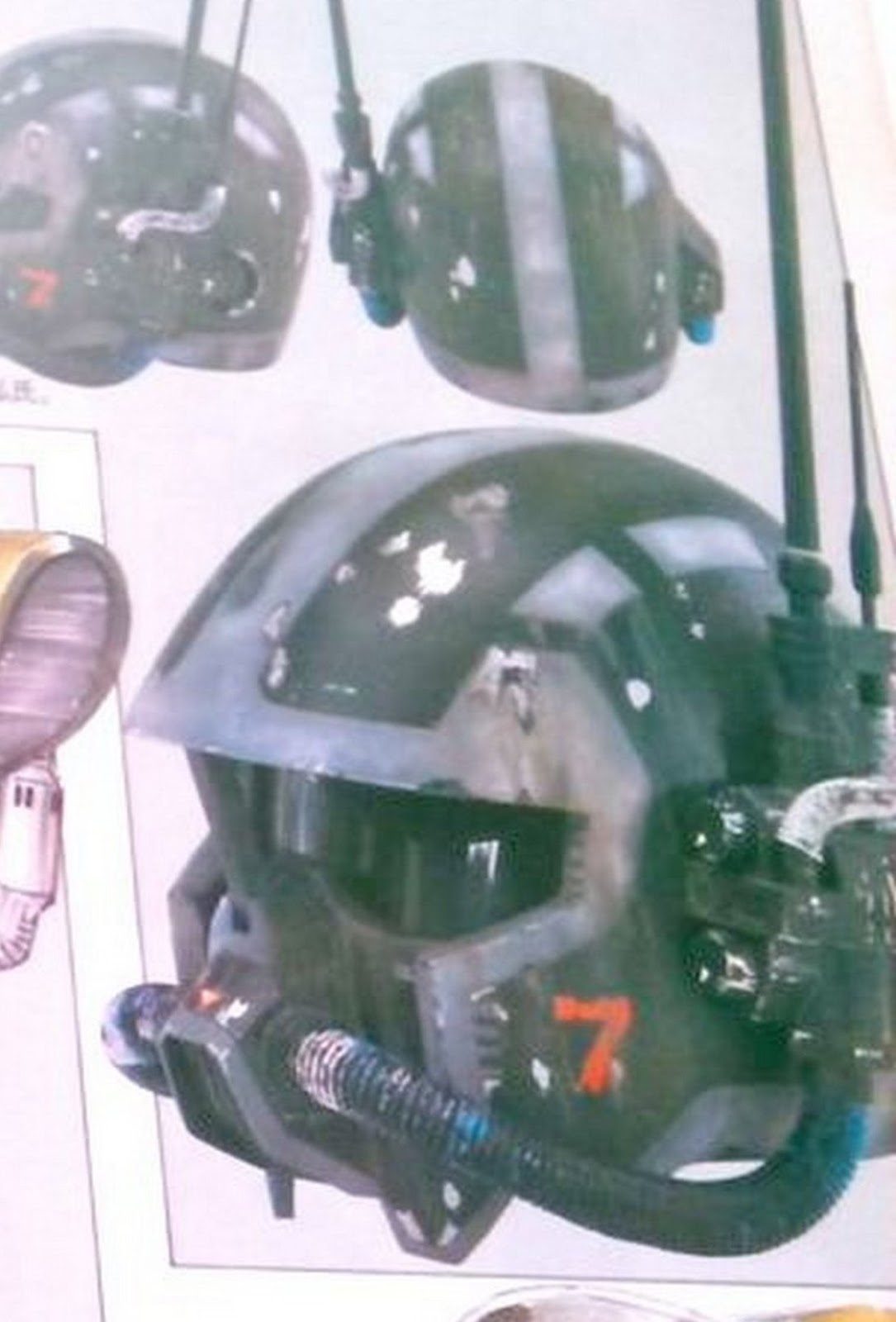 Bandai's Spiral Zone Japan Blog: 1983 August Spiral Zone Helmets Art ...