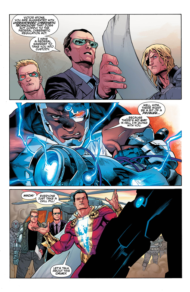 Weird Science DC Comics: Cyborg #9 Preview